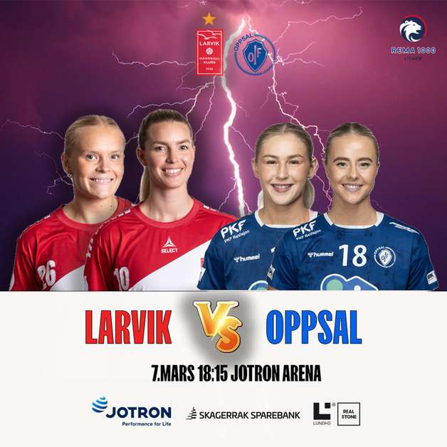 Larvik - Oppsal | Jotron Arena Larvik